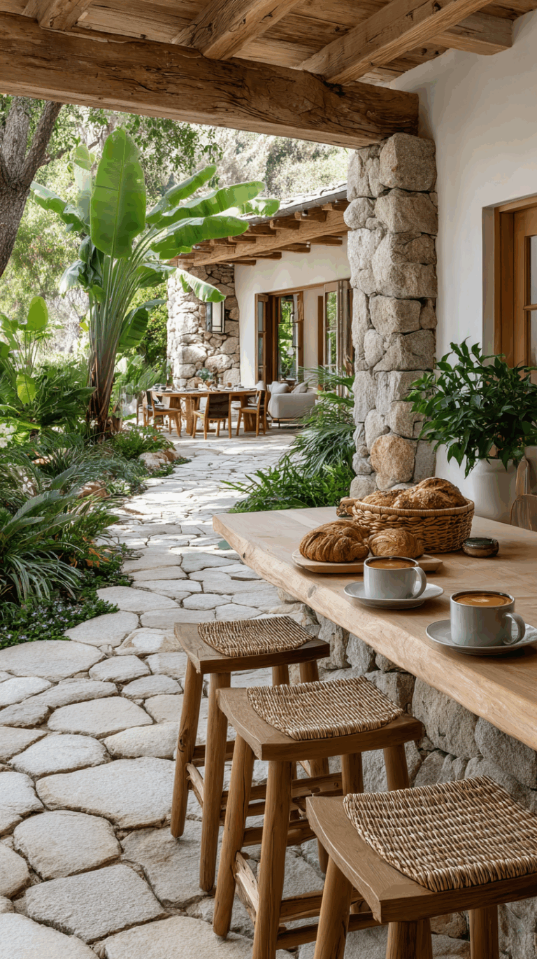 10 Rustic Fall Outdoor Kitchen 🍁 Stone & Wood Design Ideas for Cozy ...