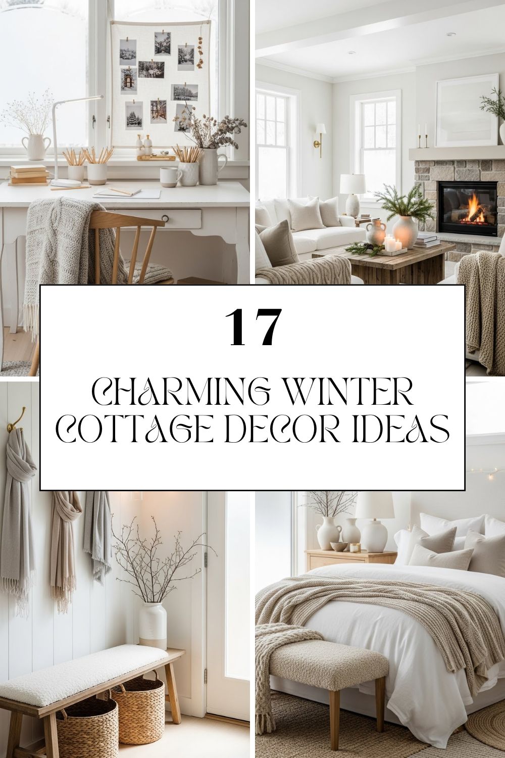 17 Charming Winter Cottage Decor Ideas for a Calm & Cozy Season - Natgeos