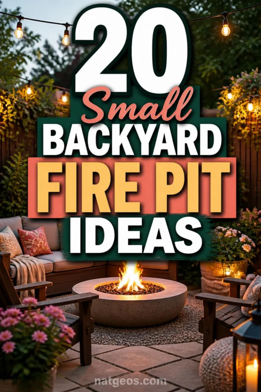 20 Small Backyard Fire Pit Ideas That Turn Any Outdoor Space Into a ...